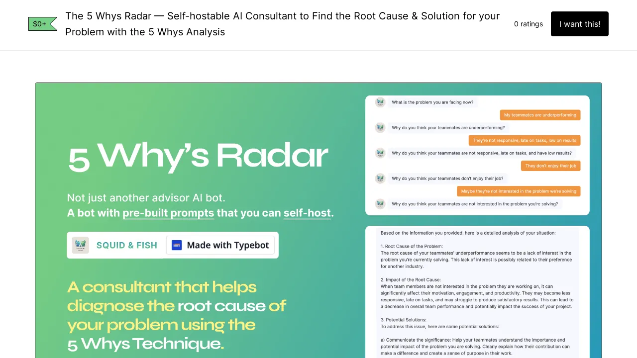 The 5 Whys Radar - BestofAI